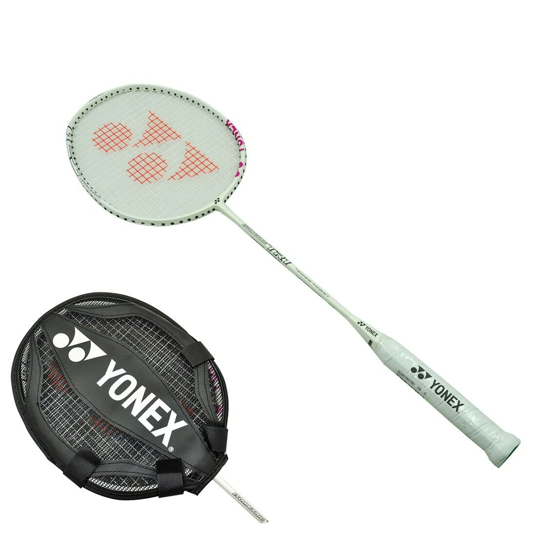 YONEX Iso Tr1 (Training Racquet) - Snow White | Smashminton